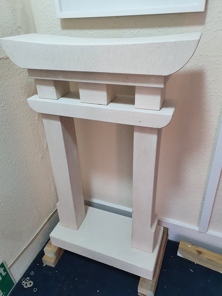 How to Make a Japanese Stone Tori Gate - John Davey Artist