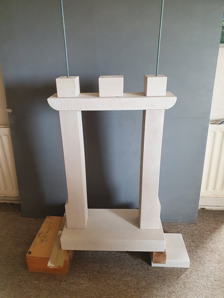 How to Make a Japanese Stone Tori Gate - John Davey Artist