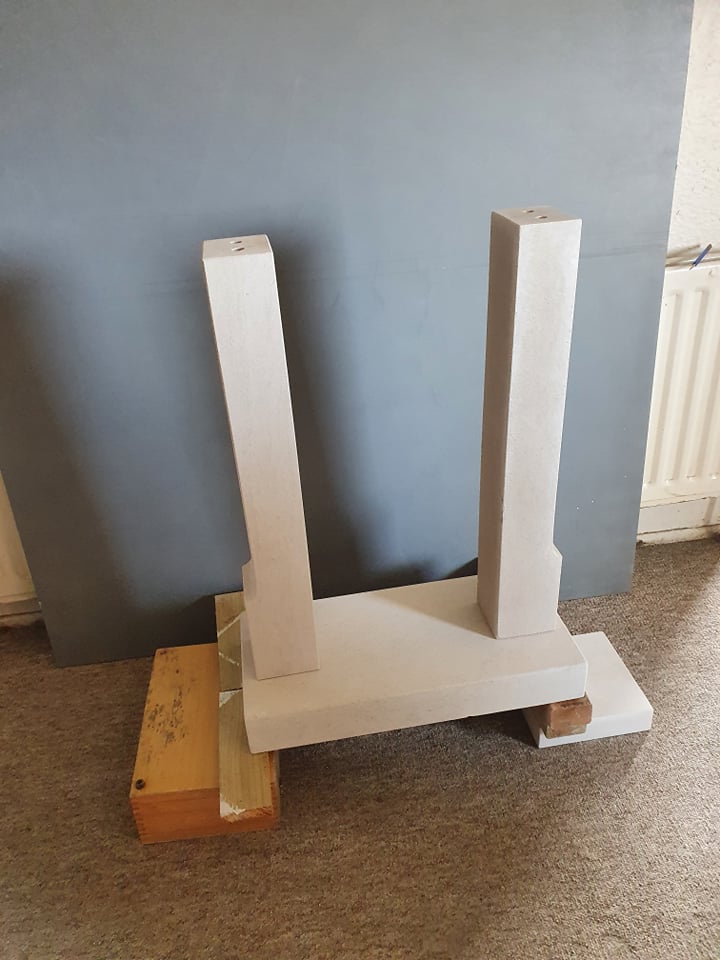 How to Make a Japanese Stone Tori Gate - John Davey Artist